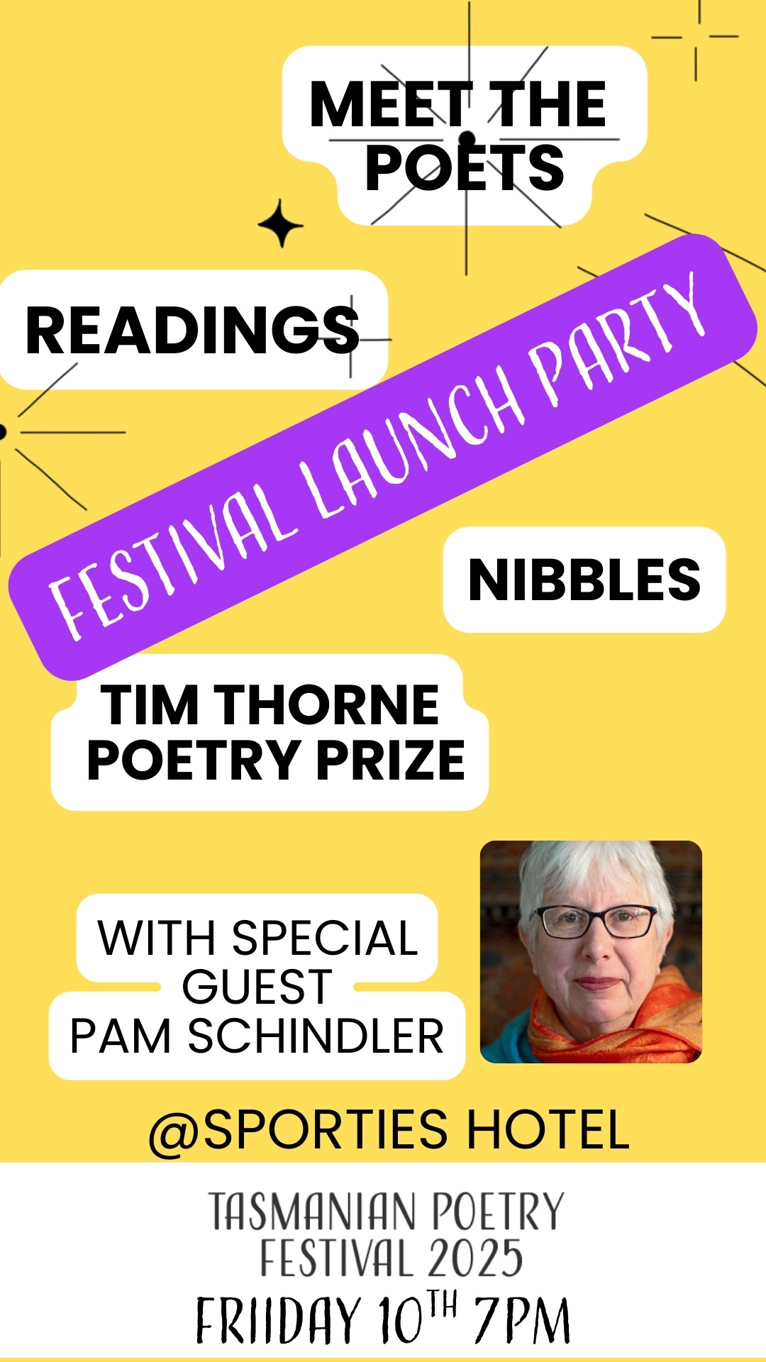 Friday Night *41st* Festival! Launch, Tim Thorne Poetry Prize Feature ...